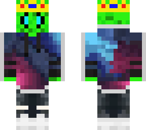 GALAXITE FROG REDO | Minecraft Skin