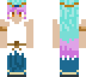 Nephaila The Water Nymph | Minecraft Skin