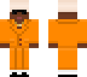 Orange Suit Igor | Minecraft Skin