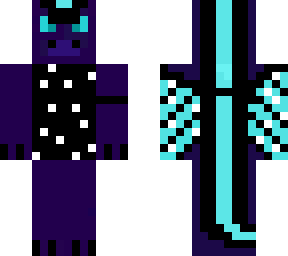 Seawing-nightwing dragon fixed (Wings of Fire) | Minecraft Skin