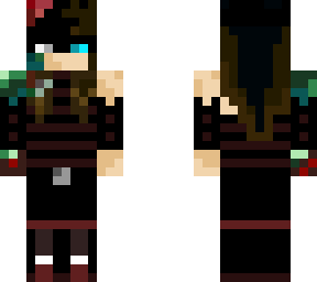 Zombie Hybrid Cryptic Rat | Minecraft Skin