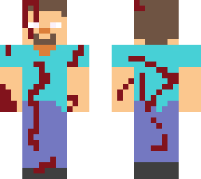 bloody steve | Minecraft Skins