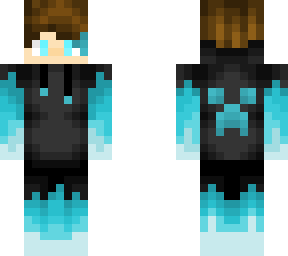blue fire | Minecraft Skin