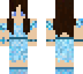 Blue girl | Minecraft Skin