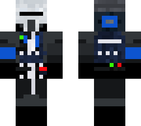 Combine GRID Division Leader | Minecraft Skin