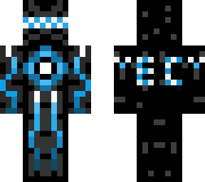 tron creeper | Minecraft Skins