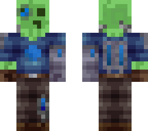Cyborg Slime | Minecraft Skin