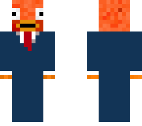 Elegant Blue Fish | Minecraft Skin