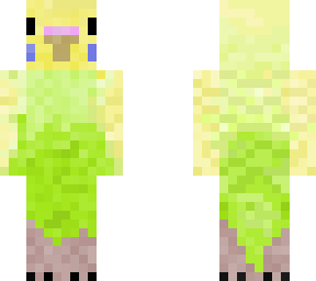 Green Parakeet | Minecraft Skin