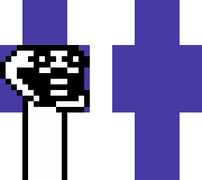 insane dream trollface | Minecraft Skin