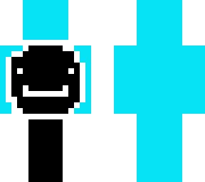 Inverted Cyan Dream | Minecraft Skin