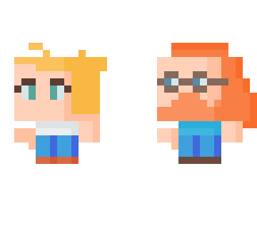 Jeb and agnes | Minecraft Skin