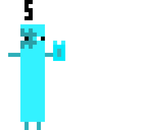 numberblock 5 | Minecraft Skin