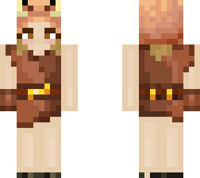 Piglin Girl Pig Minecraft Skins