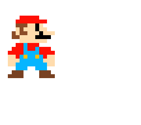 Minecraft Pixel Art Mario Ice Flower