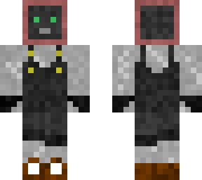 Red box head | Minecraft Skin