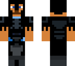 Steve in Netherite Armor | Minecraft Skin