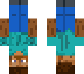 Upside Down Steve | Minecraft Skin