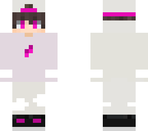 white and purple manhal_iq_ | Minecraft Skin
