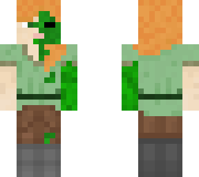 zombie Alex (updated) | Minecraft Skin