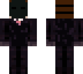 Black mask | Minecraft Skin