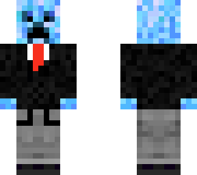 Blue Creeper | Minecraft Skins