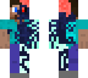 corrupt steve | Minecraft Skin