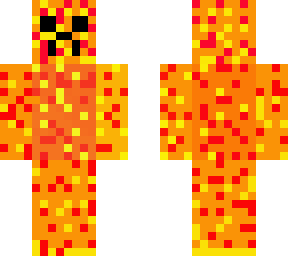 Lava Creeper | Minecraft Skins