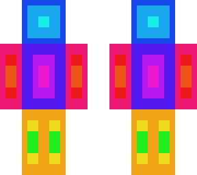 cube guy | Minecraft Skin