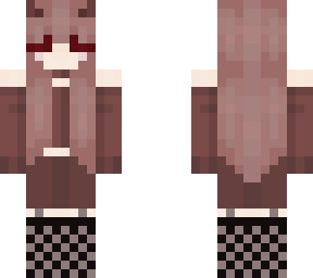 Cute goth devil/demon girl skin! | Minecraft Skin