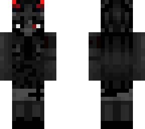 Dark shadow girl | Minecraft Skin