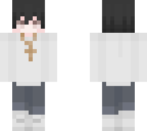 gold chain man | Minecraft Skin