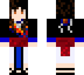 Hmong girl outfit | Minecraft Skin