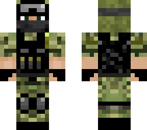 Military Soldier | Minecraft Skins