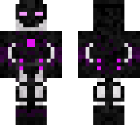 Purple exo-skeleton | Minecraft Skin