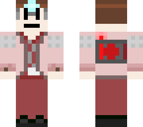 RED Doctor TC2 | Minecraft Skin
