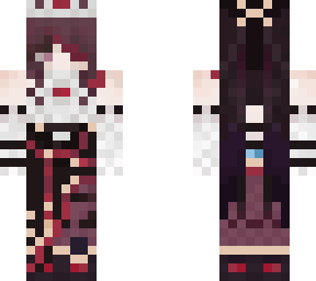 Rosaria (edit) | Minecraft Skin