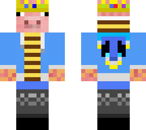 technoblade blue | Minecraft Skins