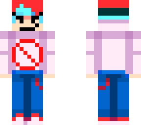 fnf boyfriend arrow | Minecraft Skins