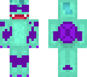 bulbasaur with drip | Minecraft Skin