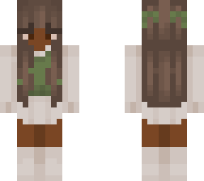 cottage core elf girl | Minecraft Skin
