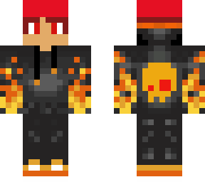 flaming punches | Minecraft Skin