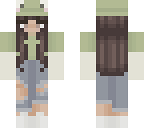 Cute Frog Girl | Minecraft Skins