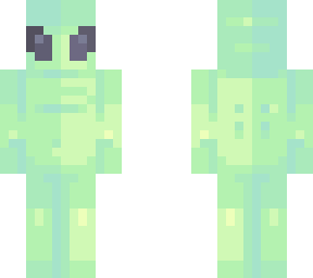 green alien | Minecraft Skin