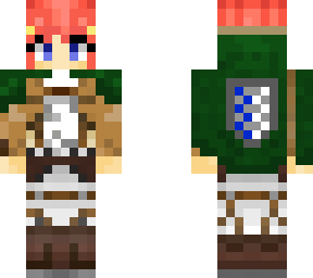 Itsuki Nakano Aot skin | Minecraft Skin