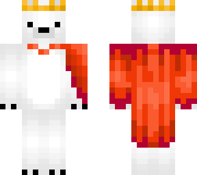 polar bear king | Minecraft Skins