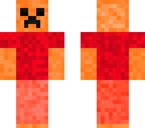 Lava Creeper | Minecraft Skins
