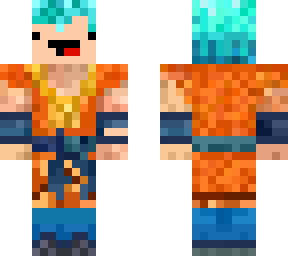 meme son goku | Minecraft Skin