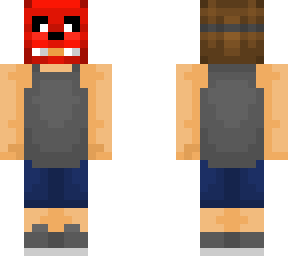 Michael Afton -FNaF 4 (whith foxy mask) | Minecraft Skin