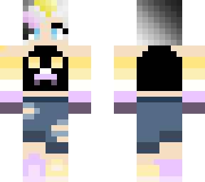 non binary skin | Minecraft Skin